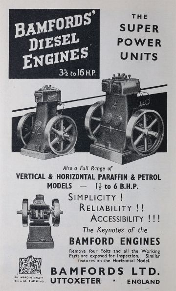 Henry Bamford and Sons: Engines - Graces Guide