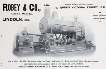 Robey and Co: Large Engines - Graces Guide