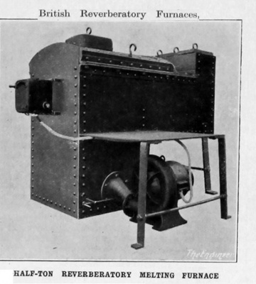 British Reverberatory Furnaces - Graces Guide