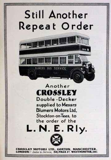 Crossley Motors: Buses - Graces Guide