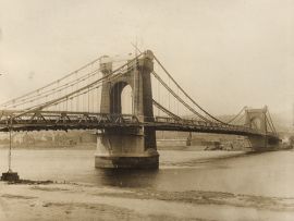 Scotswood Suspension Bridge - Graces Guide