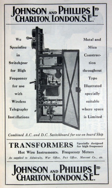 Johnson and Phillips - Graces Guide
