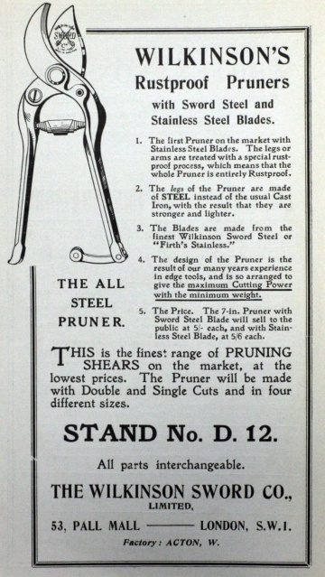 Wilkinson Sword - Graces Guide