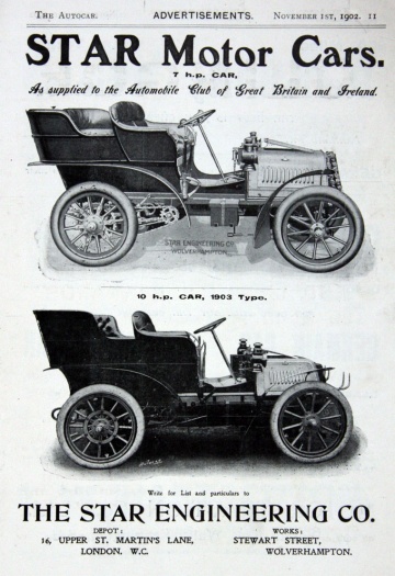 Star Engineering Co: Cars - Graces Guide