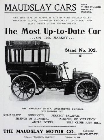 Maudslay Motor Co - Graces Guide