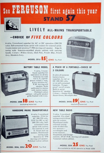 Ferguson Radio Corporation - Graces Guide