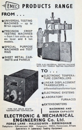 Electronic And Mechanical Engineering Co Graces Guide