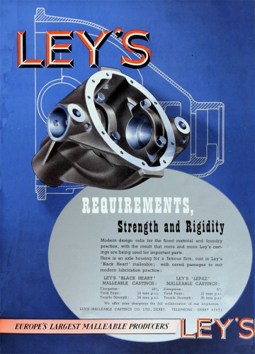 Leys Malleable Castings Co - Graces Guide