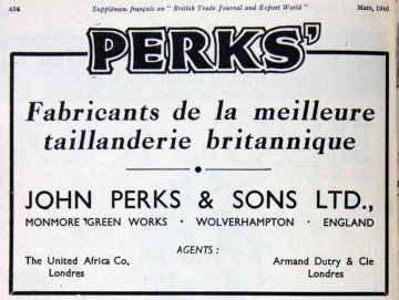 John Perks and Sons - Graces Guide