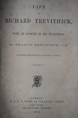 Life of Richard Trevithick by F. Trevithick - Graces Guide