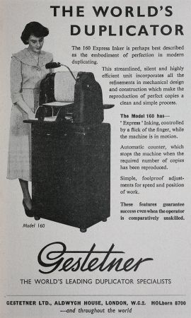 Gestetner - Graces Guide