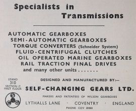 Self-Changing Gear Co - Graces Guide