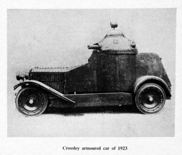 Crossley Motors: Armoured Car - Graces Guide