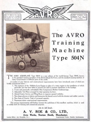 Avro: 504 - Graces Guide