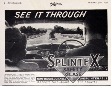 Splintex Safety Glass - Graces Guide