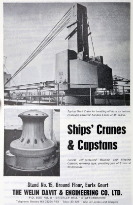 Welin Davit and Engineering Co - Graces Guide