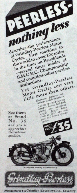 Grindlay-Peerless - Graces Guide