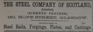 Steel Company of Scotland - Graces Guide