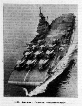 HMS Indomitable (Aircraft Carrier) - Graces Guide