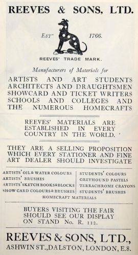 Reeves and Sons - Graces Guide