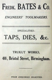 Frederick Bates and Co - Graces Guide