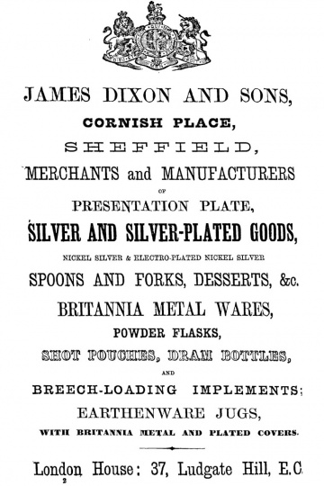 James Dixon and Sons - Graces Guide