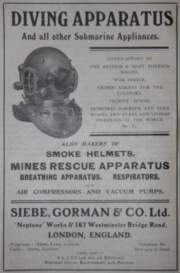 Siebe, Gorman and Co - Graces Guide