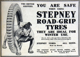 Stepney Spare Motor Wheel - Graces Guide
