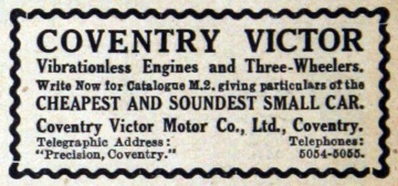 Coventry-Victor Motor Co - Graces Guide