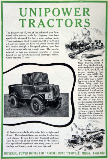 Universal Power Drives - Graces Guide