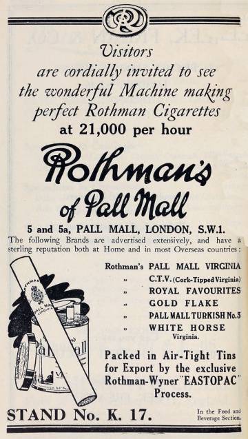 Rothmans - Graces Guide