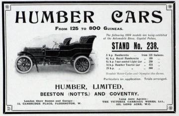 Humber: Cars - Graces Guide