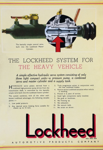 Lockheed Hydraulic Brake Co - Graces Guide