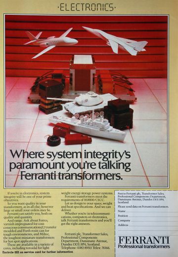 Ferranti: Transformers - Graces Guide
