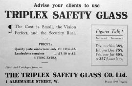 Triplex Safety Glass Co - Graces Guide