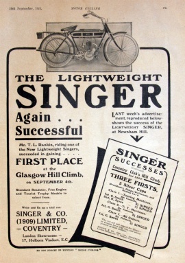 Singer: Motorcycles - Graces Guide