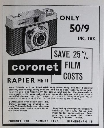 Coronet Camera Co - Graces Guide