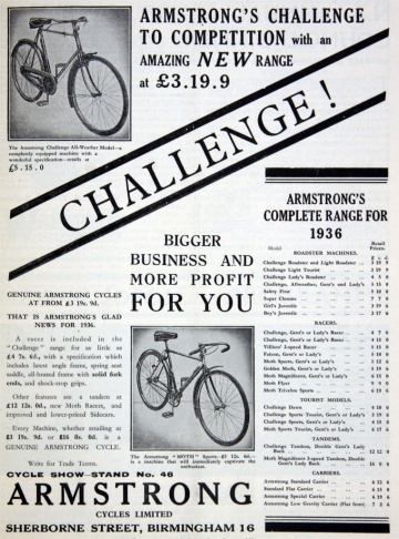 Armstrong Cycles - Graces Guide