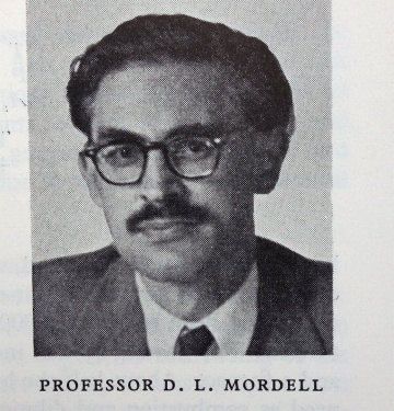 D. L. Mordell - Graces Guide