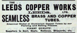 Leeds Copper Works - Graces Guide