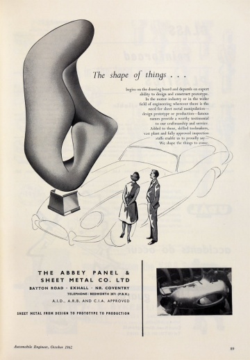 Abbey Panel and Sheet Metal Work Co - Graces Guide