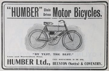 Humber: Motorcycles - Graces Guide