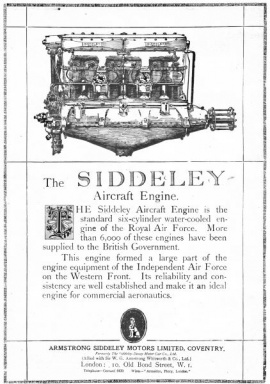 Armstrong Siddeley Motors: Aero Engines - Graces Guide