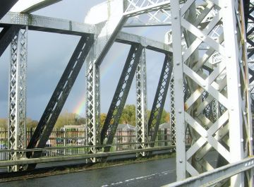 Acton Bridge Swing Bridge - Graces Guide
