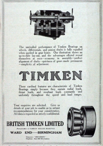 British Timken - Graces Guide