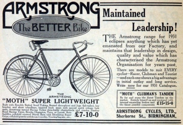 Armstrong Cycles - Graces Guide