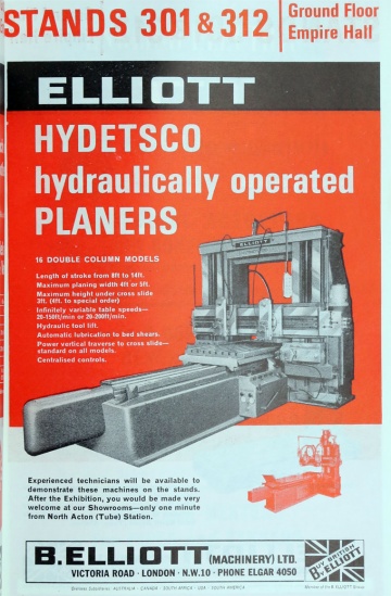 B. Elliott (Machinery) - Graces Guide