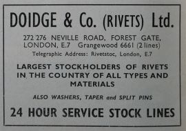 Doidge and Co (Rivets) - Graces Guide