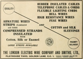 London Electric Wire Co and Smiths - Graces Guide