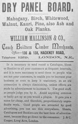 William Mallinson and Co - Graces Guide